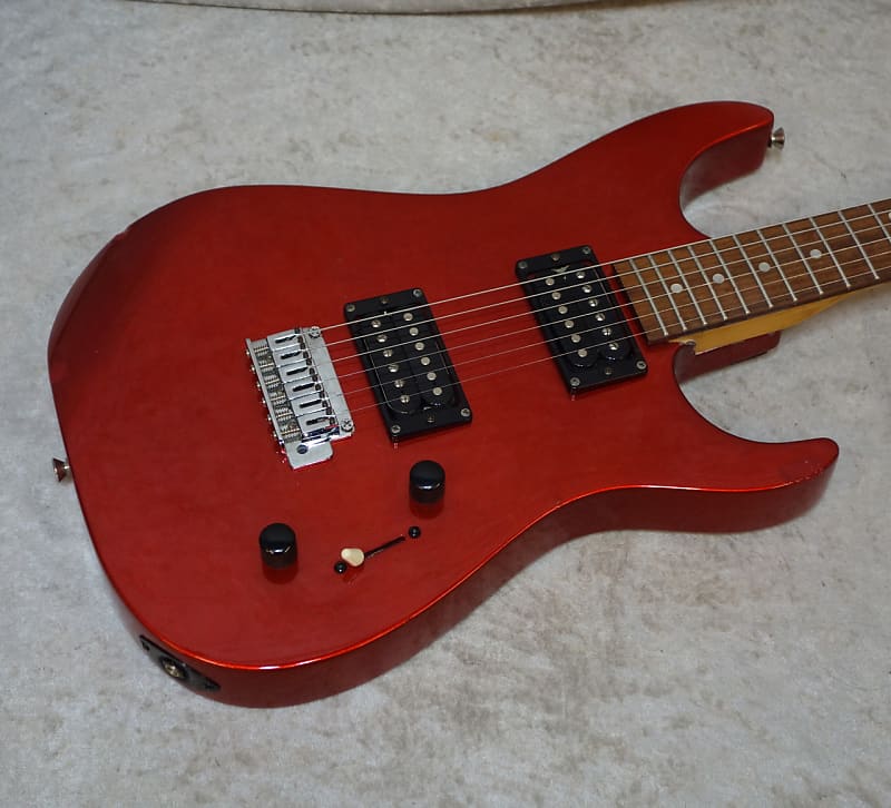 Jackson JS Series Dinky electric guitar in red finish | Reverb
