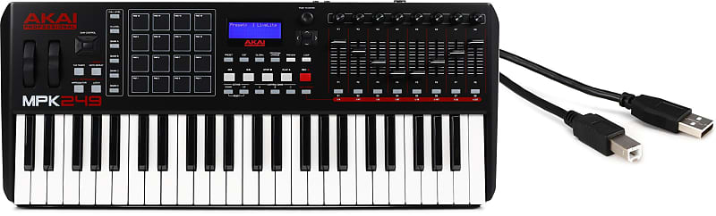 Akai Professional MPK249 49-key Keyboard Controller Bundle | Reverb