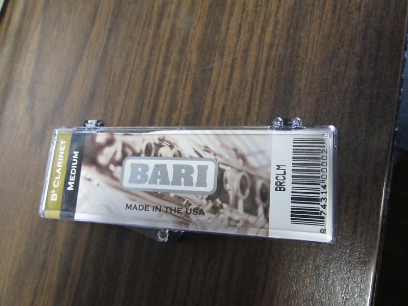 BARI brand Original Synthetic Bb Clarinet Reed, Medium, | Reverb