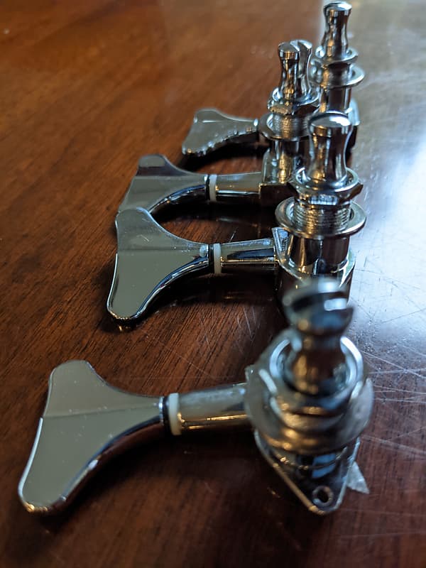 Ibanez Bass Tuning Machines (Chrome) 2021 Chrome | Reverb