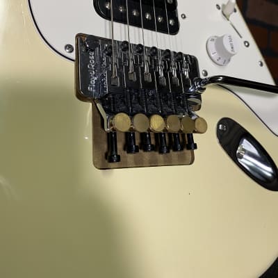 Roman Rist Custom strat Floyd Rose Flame maple neck | Reverb