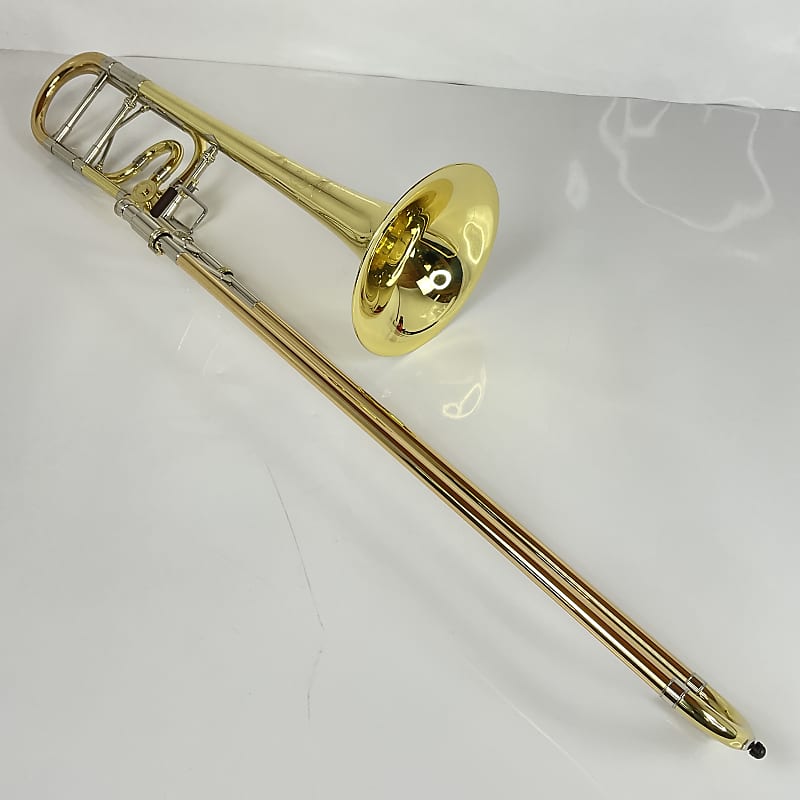 Demo S. E. Shires Alessi Q Series Bb/F Tenor Trombone (SN: | Reverb
