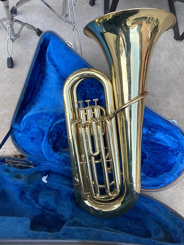 Yamaha Ybb-105 Tuba with Case | Reverb