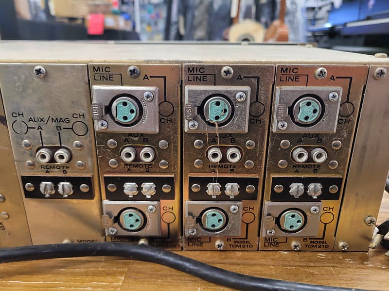 Tech-Craft TCM200 Rack Mount Mixer 1970s | Reverb