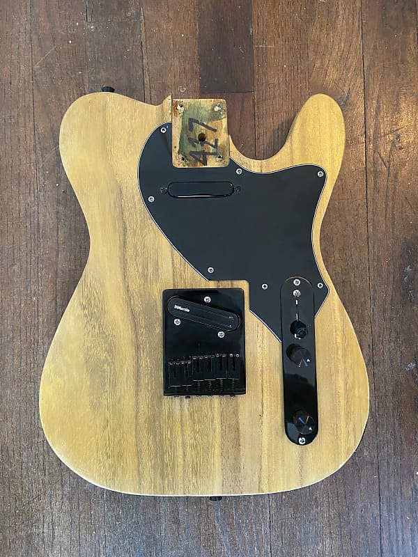 Custom Maple Tele Loaded Body | Reverb