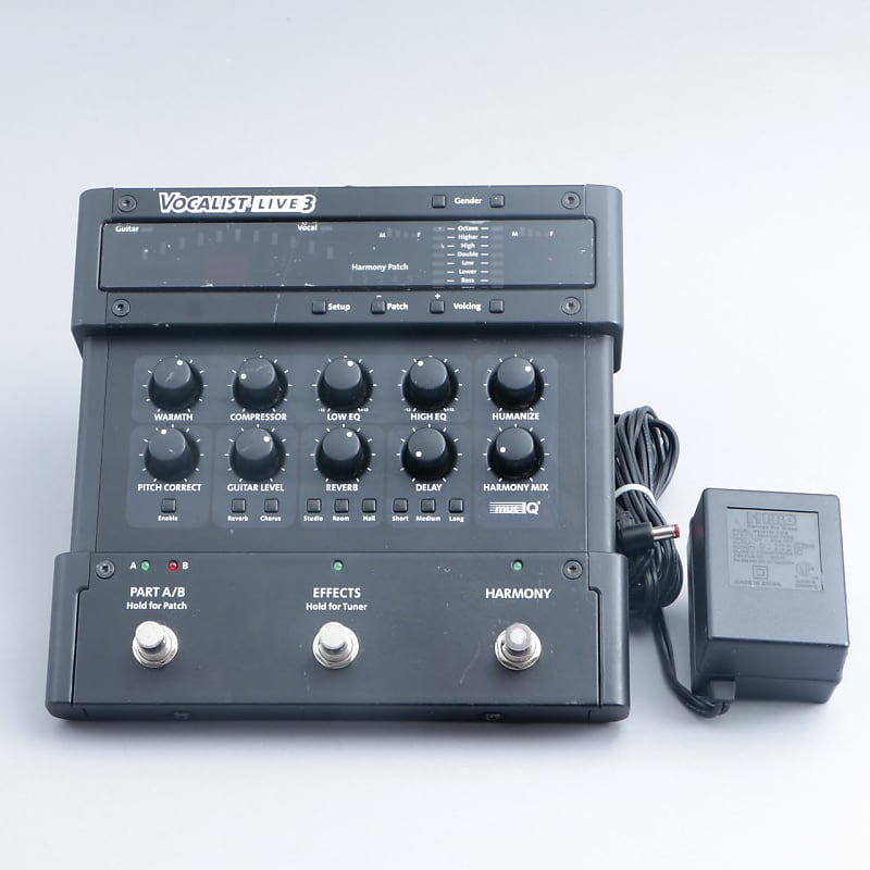 Digitech Vocalist Live 3 Vocal Effects Pedal P-26071 | Reverb