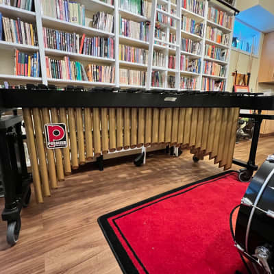 Premier 4.3 Octave Marimba early 2000s - Black/Gold tone | Reverb