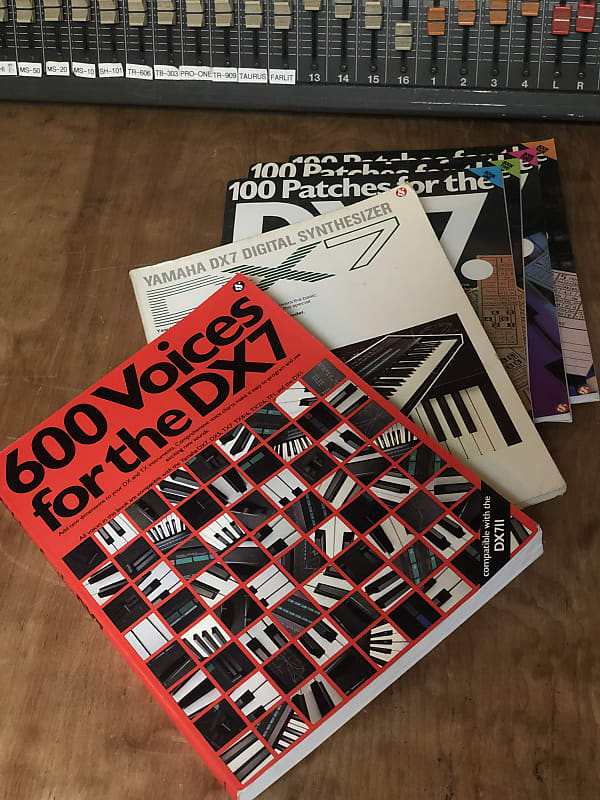 Yamaha DX7 Books - 600 Patches, Fukuda, 100 Patches for the | Reverb