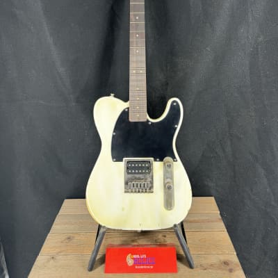 Fender Squier Relic Esquire Tele Telecaster Arctic White | Reverb
