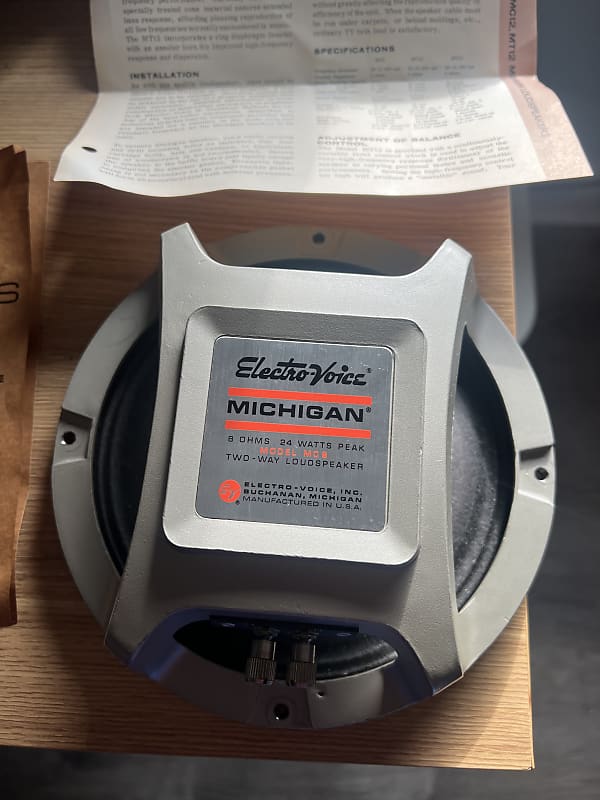 Electro Voice EVM C8 1968 | Reverb