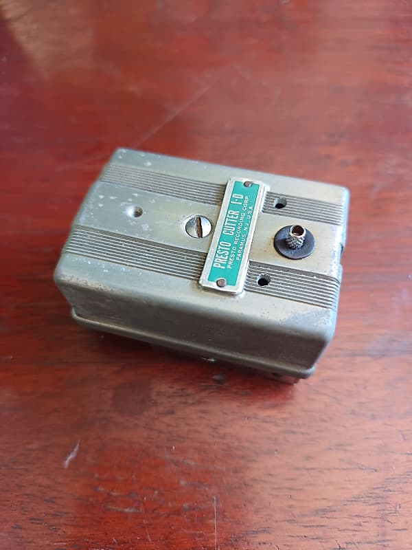 Presto 1-D 50's Record Lathe Cutterhead | Reverb