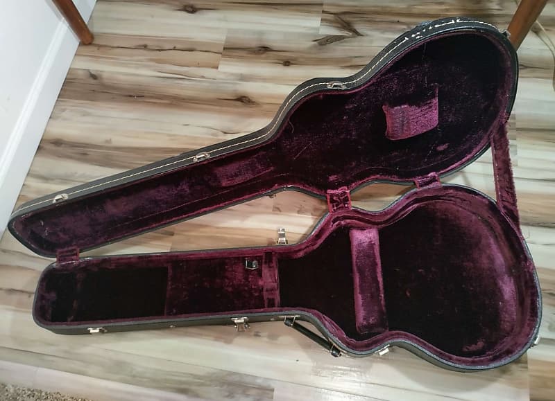 Gibson Les Paul Jr. Hardshell Case 1960's to 1970's - Black | Reverb