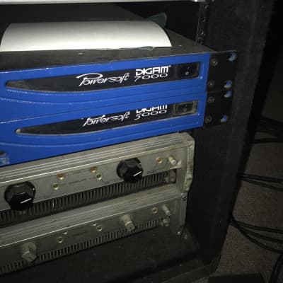 Powersoft DIGAM 5000 / 7000 2008 Blue | Reverb