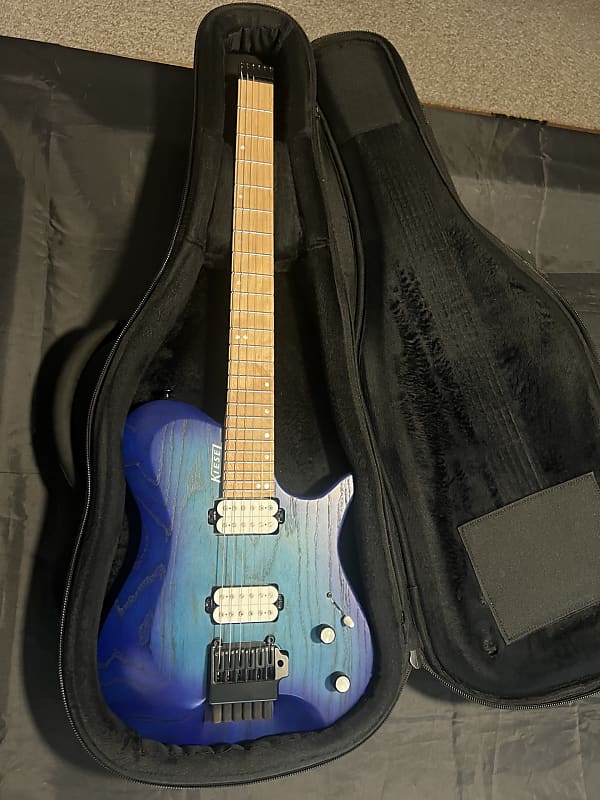 KIESEL ZEUS 2021 - RAW TONE CALIBURST BLUE AQUA MINT!! | Reverb