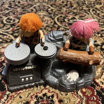BAI Caveman Drummer Clock 1990s - Natural | Reverb