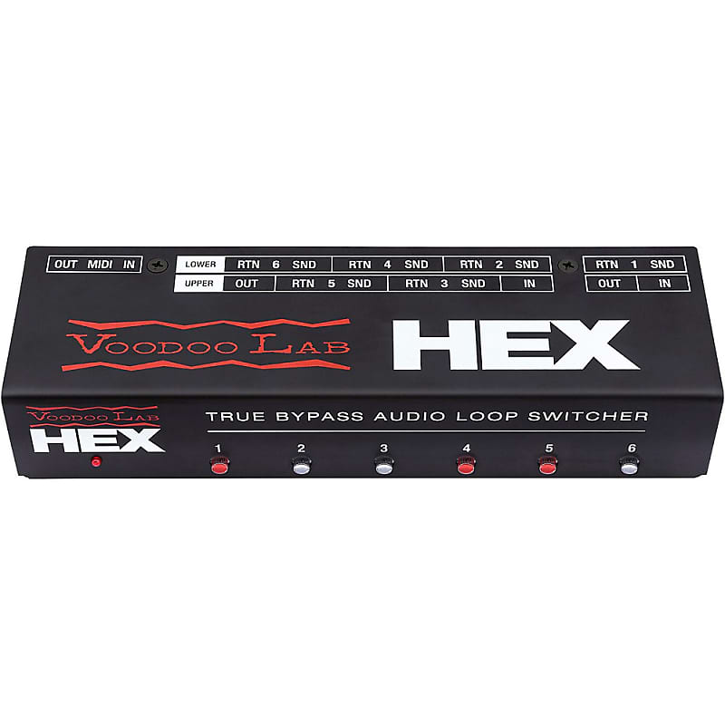 Voodoo Lab HEX Audio Loop Switcher | Reverb