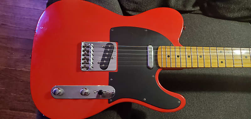 Epiphone Telecaster 1988 - Red | Reverb