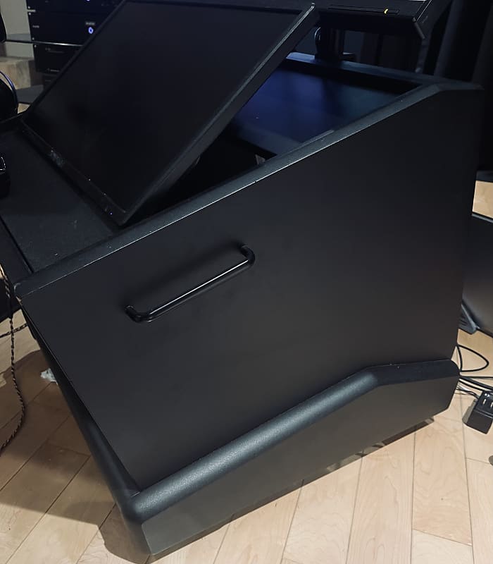 Argosy RACK 'N ROLL H10 10U ROLLING SIDE RACK Black | Reverb