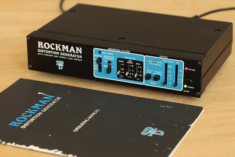 Rockman Distortion Generator Scholz Model 100 late 1993 Feb | Reverb