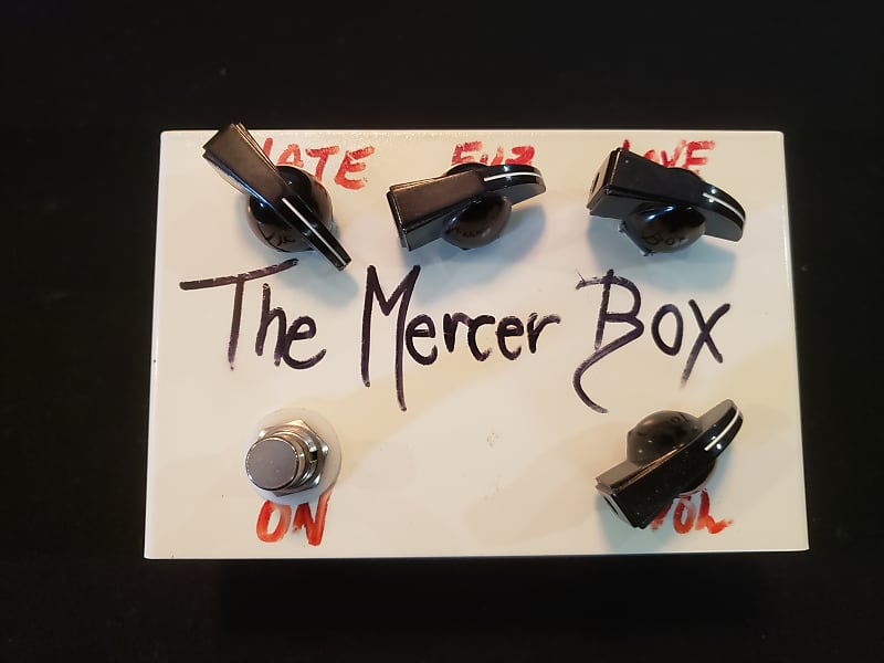 RARE Hand Wired Jacques Mercer Box Fuzz Distortion Pedal | Reverb