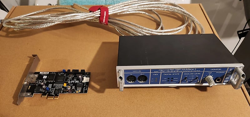 RME Multiface 2 plus RME HDSPe PCIe (PCI Express) Card and | Reverb