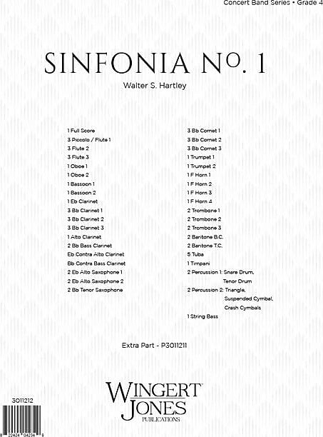 Sinfonia #1 - Full Score | Reverb