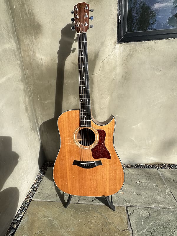 Taylor 710c 1989 Dreadnought Acoustic Guitar - Natural with | Reverb