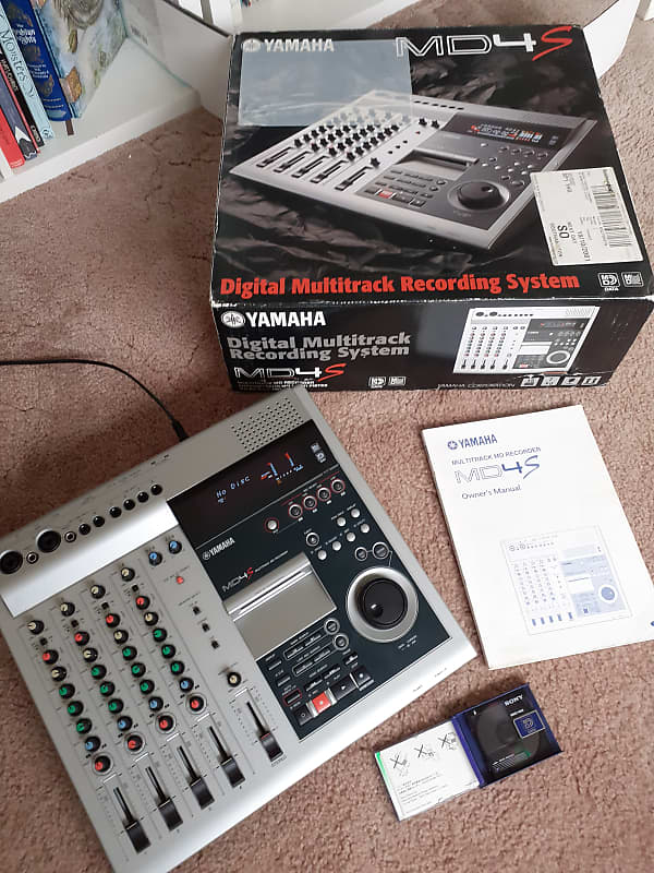 Yamaha MD4S Multitrack Mini Disk Recorder | Reverb UK