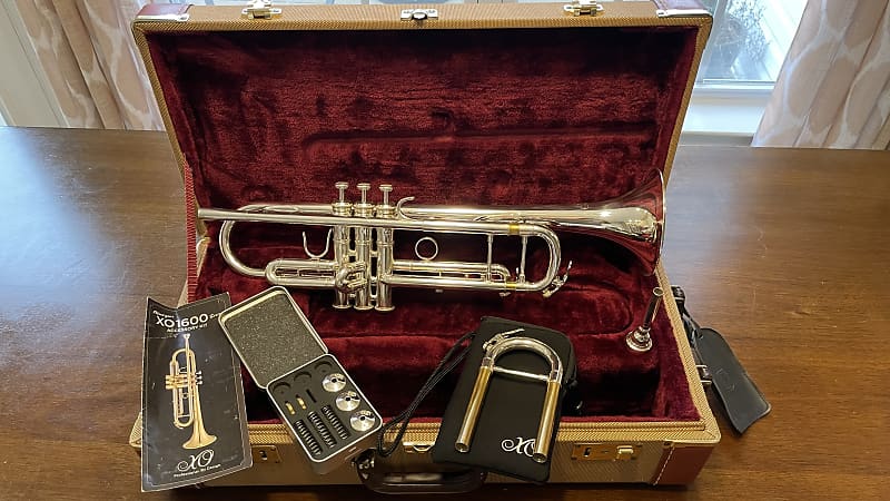 Jupiter 1602S XO Professional Bb Trumpet - Silver-Plated | Reverb