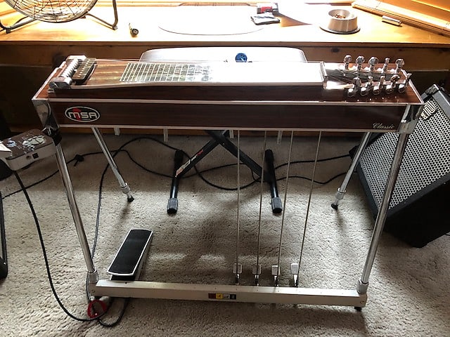 MSA CLASSIC S-10 PEDAL STEEL GUITAR | Reverb