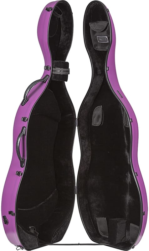 Tonareli Purple Fiberglass Cello Case | Reverb