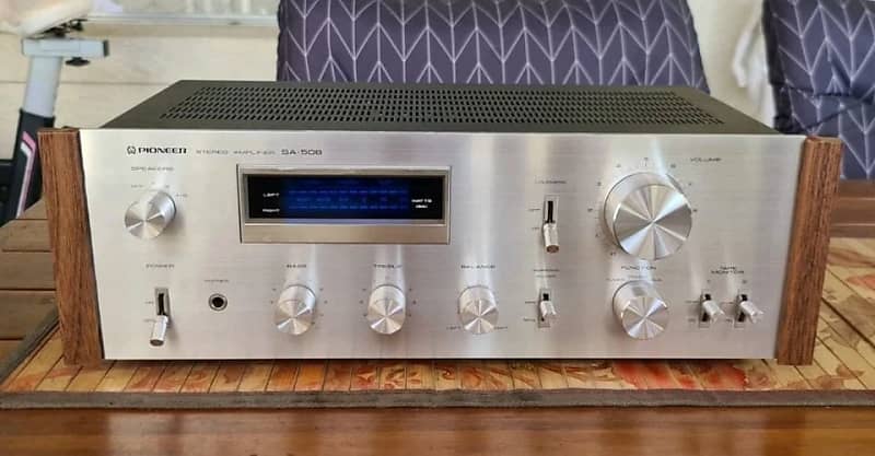 VINTAGE PIONEER BLUE LINE STEREO AMPLIFIER/MADE IN | Reverb Canada