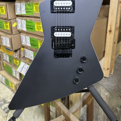 Dean Mach 5 Gloss Black Black | Reverb