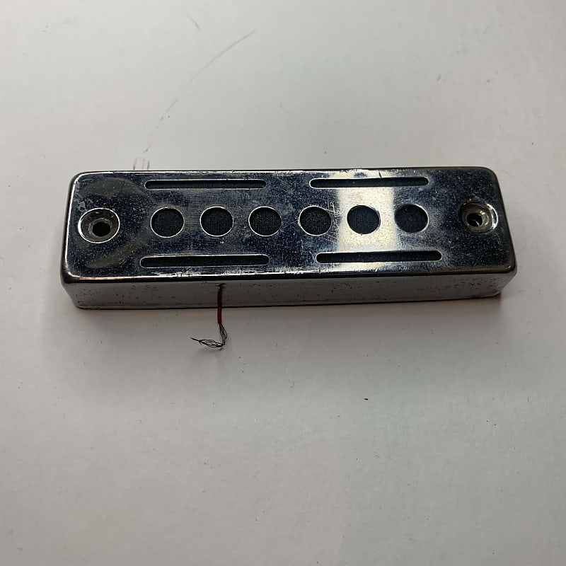 Teisco Black Foil Guitar Pickup 1960s 4.85k Ohms Gold Foil | Reverb