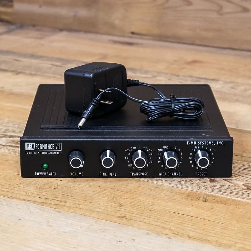 E-Mu ProFormance /1 Stereo Piano Module | Reverb