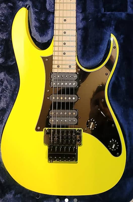 Ibanez RG550 Genesis w/ Nazgul and Sentient Desert Sun Yellow | Reverb