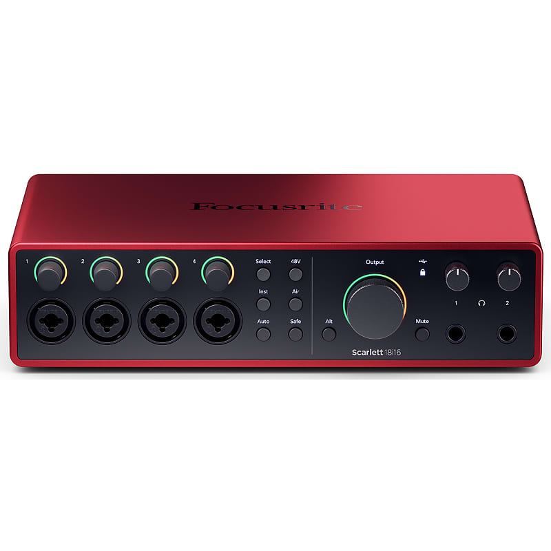 Focusrite Scarlett 18i16 4th Gen USB Audio Interface | Reverb UK