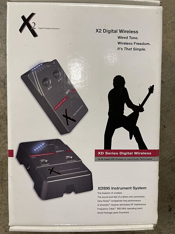 X2 XDS95 Digital UHF Guitar Wireless Sytem - Pre-Line 6 - | Reverb