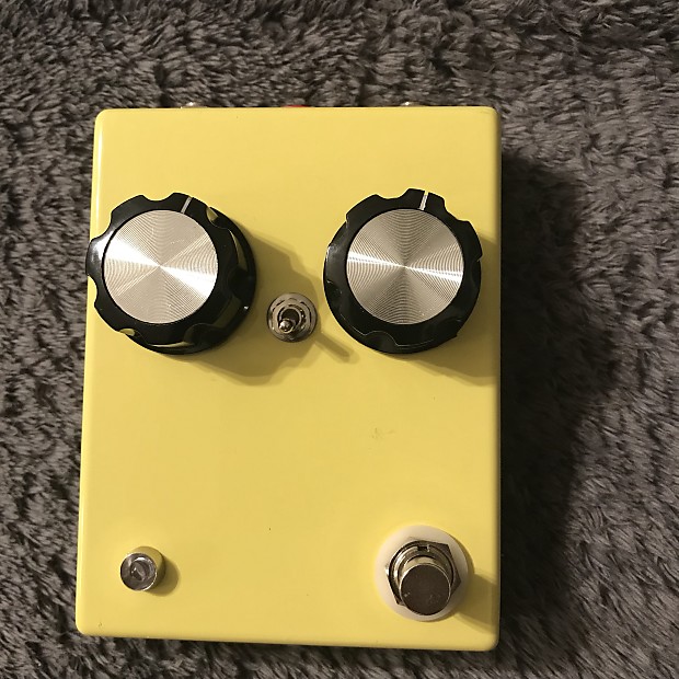 Handmade Super Fuzz 2017 Powder yellow Built by Ryan | Reverb