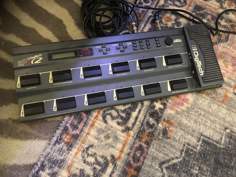 Digitech RP12 Guitar Multi-Effects Floor Pedal Board | Reverb