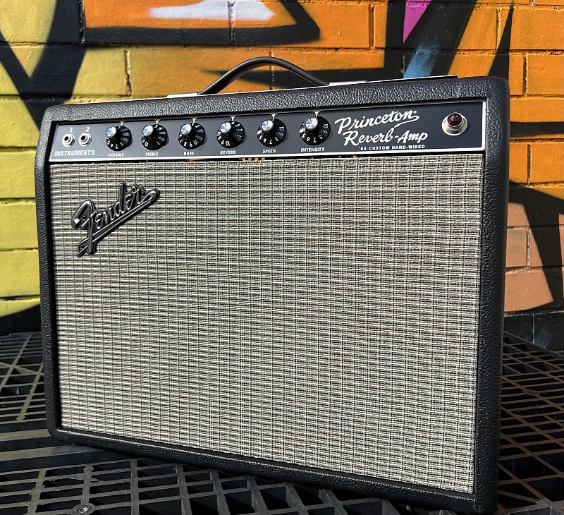 Fender Princeton reverb Handwired Blackface | Reverb Australia