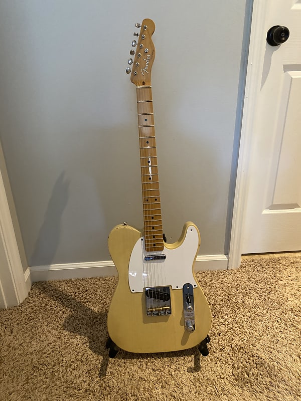 Fender Roadworn Telecaster 2020 - Blonde - light relic nitro | Reverb