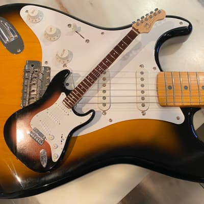 GMP Fender Stratocaster 1:3 Scale Guitar Replica 3-Tone | Reverb