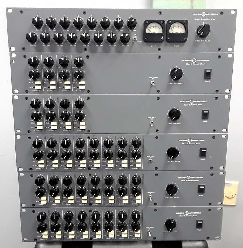 Inward Connections 48 Channel Summing Mixer System, | Reverb