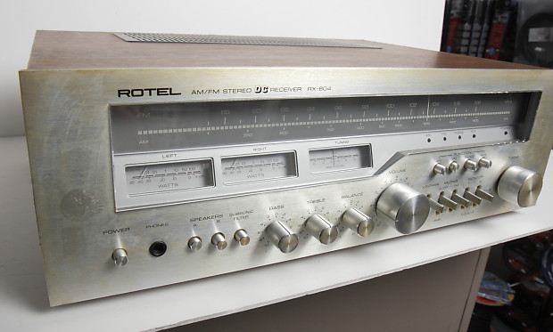 Rotel RX-604 Vintage AM/FM Stereo Receiver | Reverb