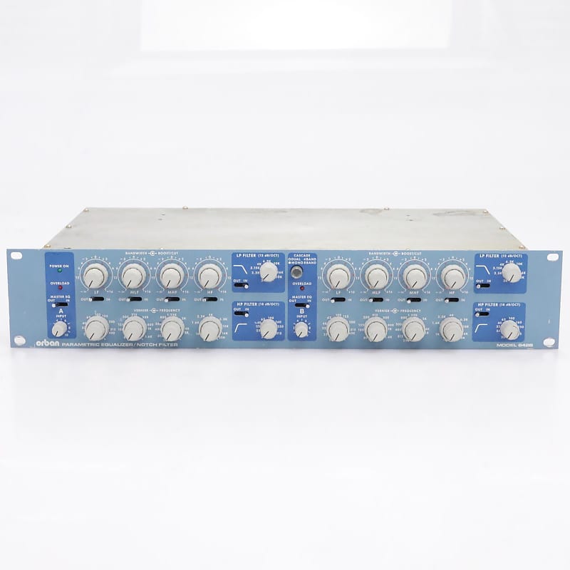 Orban 642B Blueface 2-Channel 4-Band LP HP Parametric | Reverb