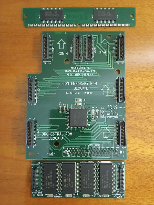 Kurzweil K2600 - Daughter board + Orchestral Rom + P-Ram 1Mb | Reverb