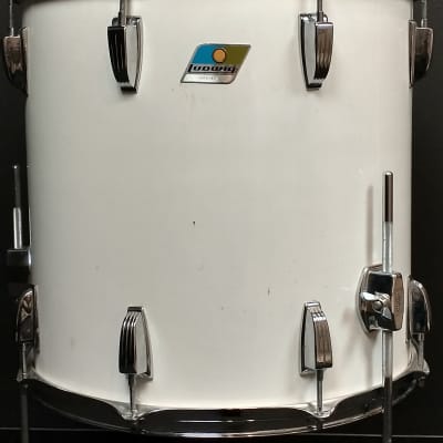 Ludwig 80s White Cortex 13/16/24/5x14 Drum Set | Reverb