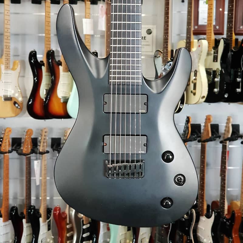 Jackson USA B7 Dx Mg Deluxe Select Sbk Satin Black | Reverb