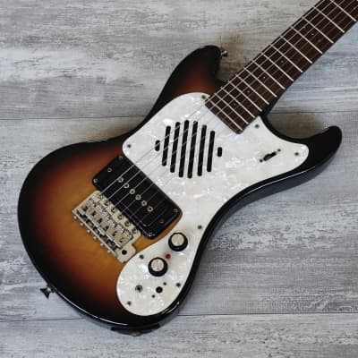 Marine Rider Mini Mosrite Travel Guitar (Made in Japan) | Reverb